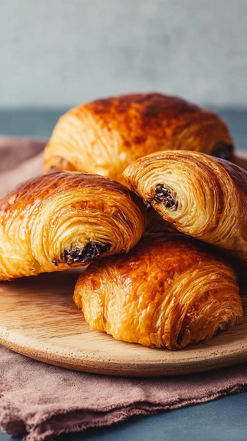 Chocolate Croissants (Pain Au Chocolat): Flaky, Buttery Perfection ...
