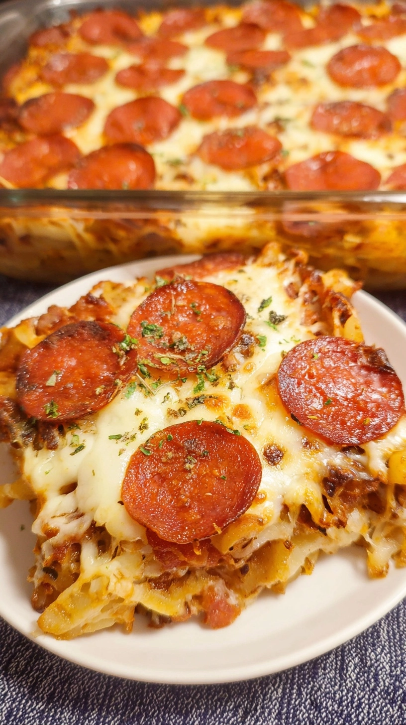 Pepperoni Pizza Casserole: The Ultimate Easy Weeknight Dinner ...