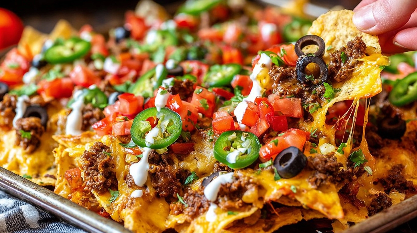 Absolutely Loaded Sheet Pan Nachos: The Ultimate Party Snack Recipe ...